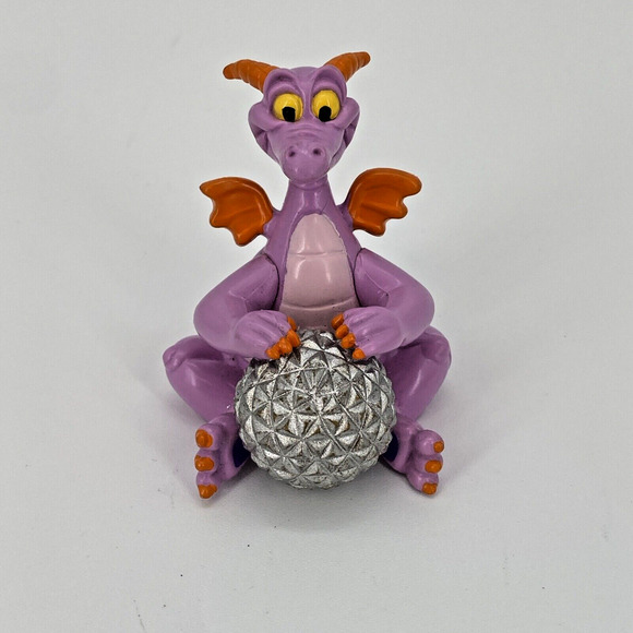 Disney | Other | Disney Epcot Figment The Dragon Holding Spaceship ...